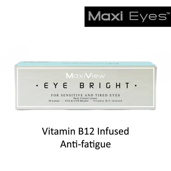 Maxi View Eye Bright Vitamin B12 Dailies Lens – Maxi Eyes